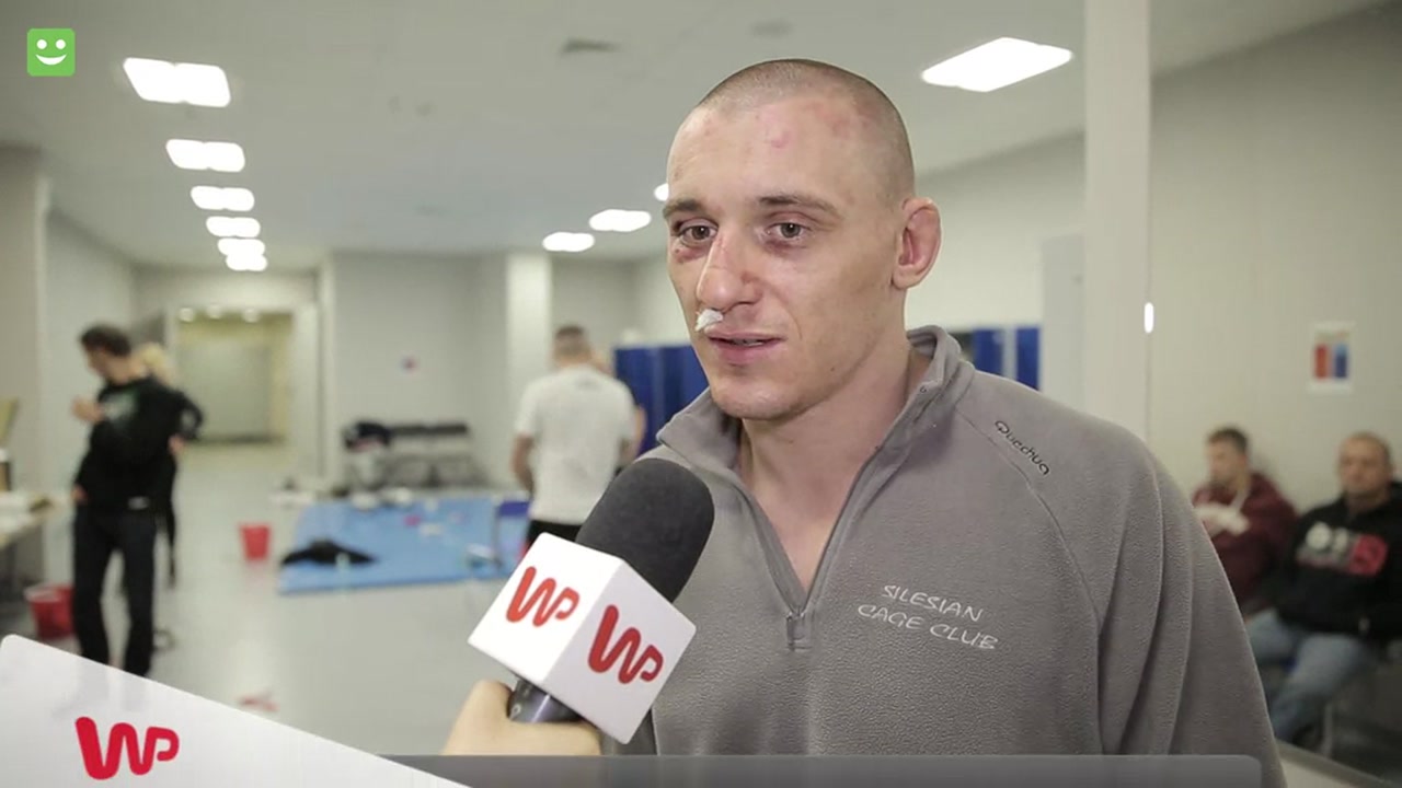 Robert Radomski po walce na KSW 29