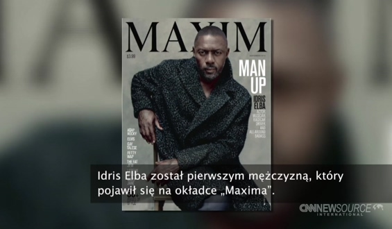 Pierwszy mężczyzna na okładce "Maxima"