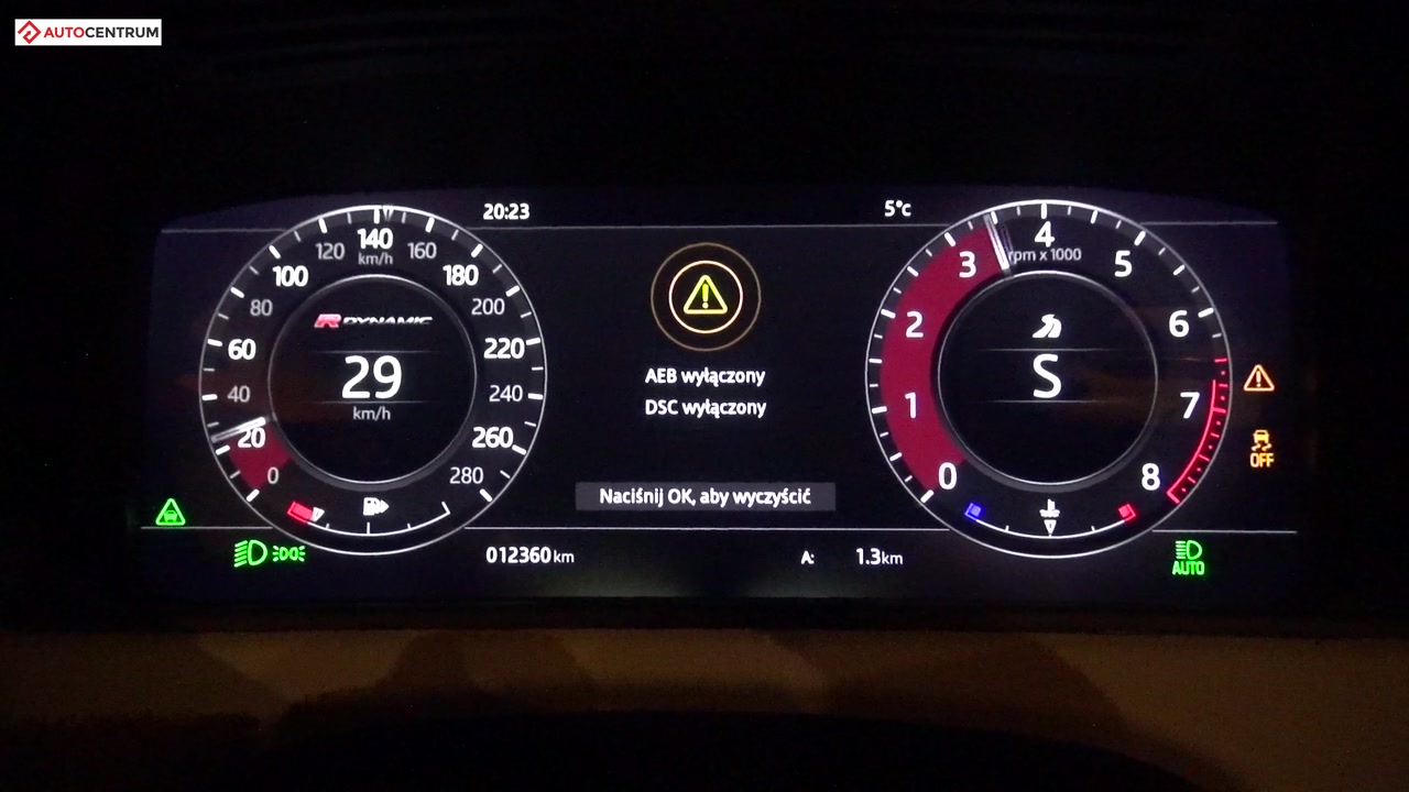 Land Rover Range Rover Velar 3.0 Si6 380 KM (AT) - acceleration 0-100 km/h