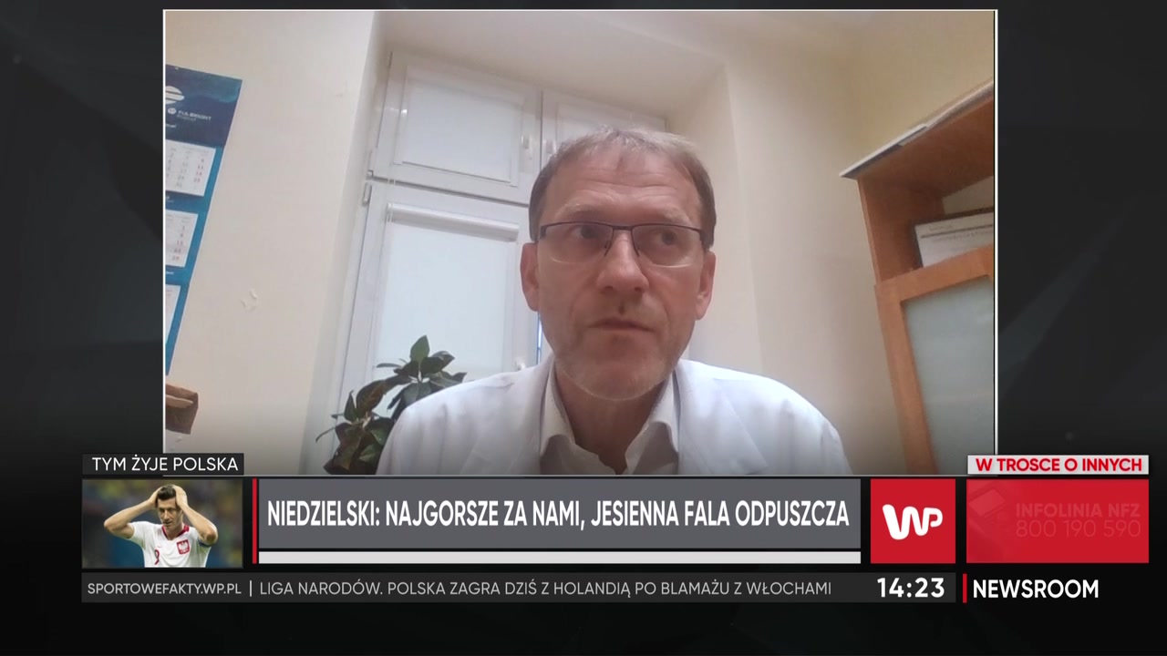 Koronawirus. Prof. Tomasiewicz: "Nie jestem przekonany co do tego, że ...