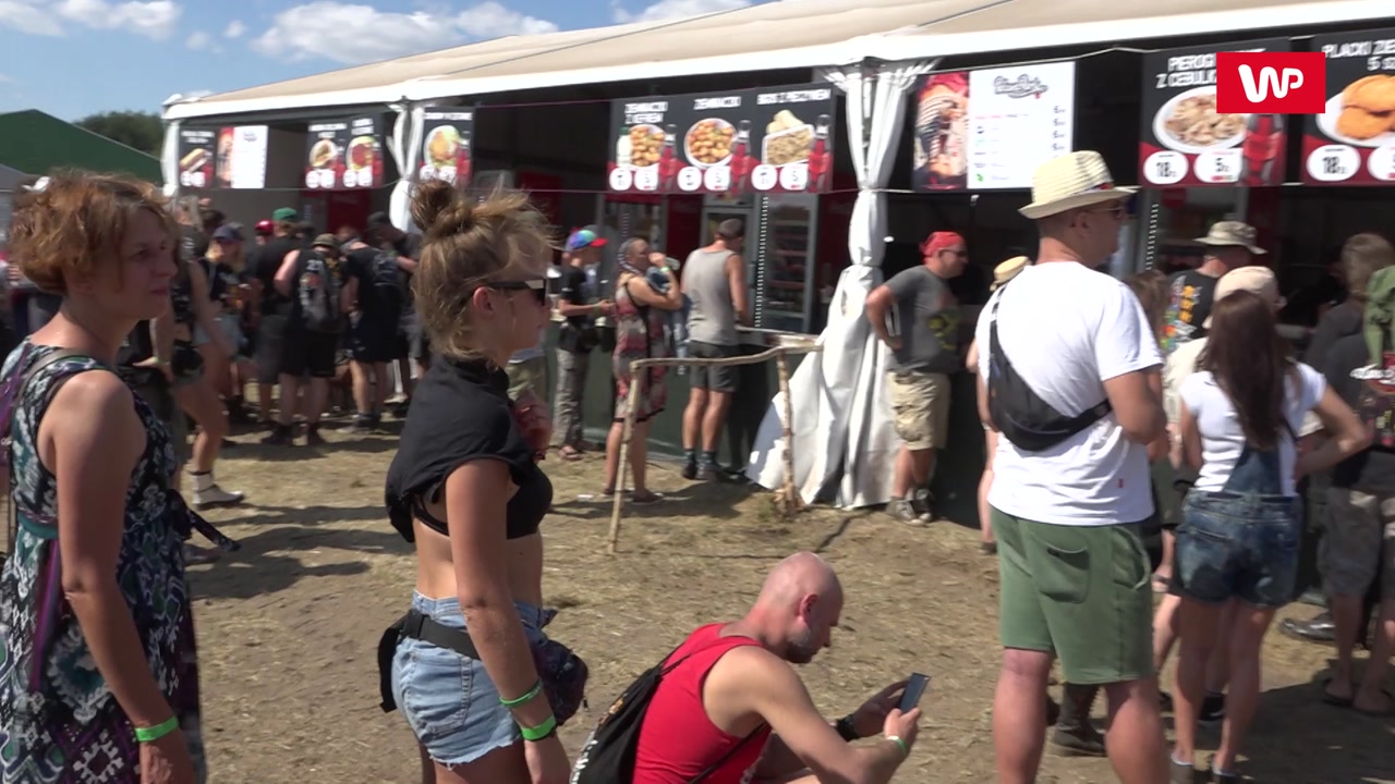 Jedzenie na Pol'and'Rock Festival 2021. Tanio nie jest